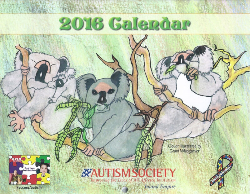 Annual Art Calendar - Autism Society Inland Empire