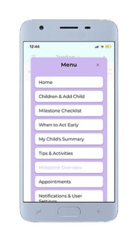 CDC Milestone Tracker App - Autism Society Inland Empire