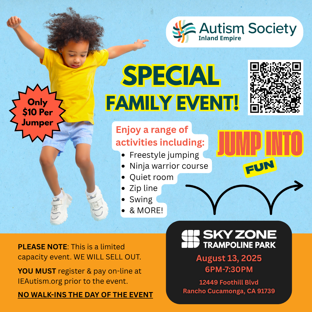 Jump Into Sky Zone - Autism Society Inland Empire